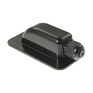 Weatherproof ABS Solar Single Cable Entry Gland,Curved Cable Connector for All Cable Types 6mm² to 12mm² for Rv, Campervan, Boat