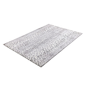 Abani Area Rug - 4x6 - Antelope Collection - Indoor Use - Grey & Cream Animal Print - Medium Pile-Turkish Made-Stain & Shed Resistant Livingroom Bedroom Kitchen Office-Safe for Kids & Pets-Soft Feel