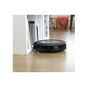 iRobot Roomba i series EVO Wi-Fi Connected Robot Vacuum, Good for Pet Hair, Carpets, Hard Floors, Self-Charging, Black, with MTC Microfiber Cloth
