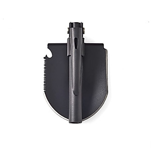 OFF GRID TOOLS Manganese Camping Shovel | Folding Shovel | Outdoor Survival Multitool | High Strength Manganese Alloy Steel | Use for Camping, Hunting, Fishing, Hiking