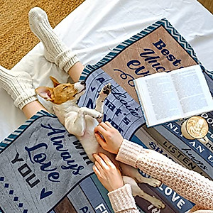 Tsefiwo Fathers Day Uncle Gifts - Best Uncle Gifts - Gifts for Uncle - Uncle Gifts from Niece, Nephew - Best Uncle Ever Gifts - Uncle Birthday Gifts Christmas Throw Blanket 60x50 Inch