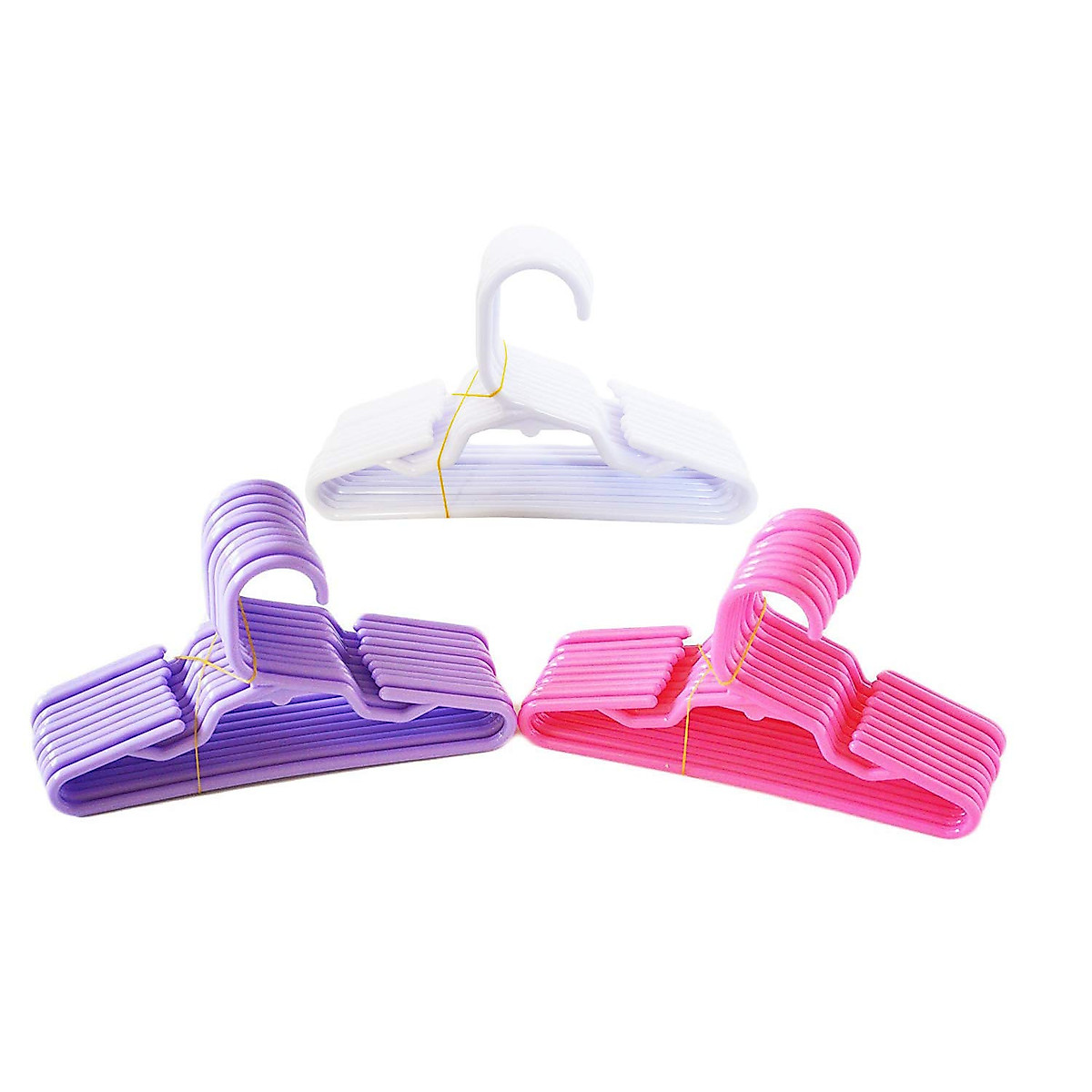 MBD 36 Pack Sturdy Hangers for 18 Inch Girl Doll Clothes- 18 Inch Doll Clothes Hanger