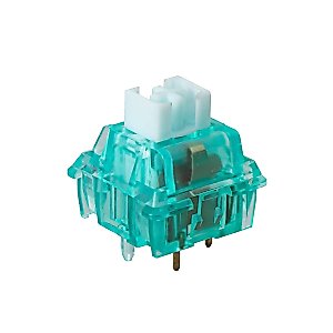 Mintcaps Linear Keyboard Switches Set 5 Pin Lubed Tactile Mechanical Keyboard Switches for Mechanical Gaming Keyboard Green Switches(10pcs)