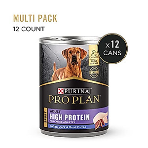 Purina Pro Plan Sport High Protein Dog Food Turkey, Duck and Quail Entree Wet Dog Food - (Pack of 12) 13 Oz. Cans