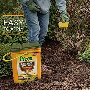 Preen 246422 Extended Control Weed Preventer - 13.75 lb. - Covers 2,245 sq. ft.