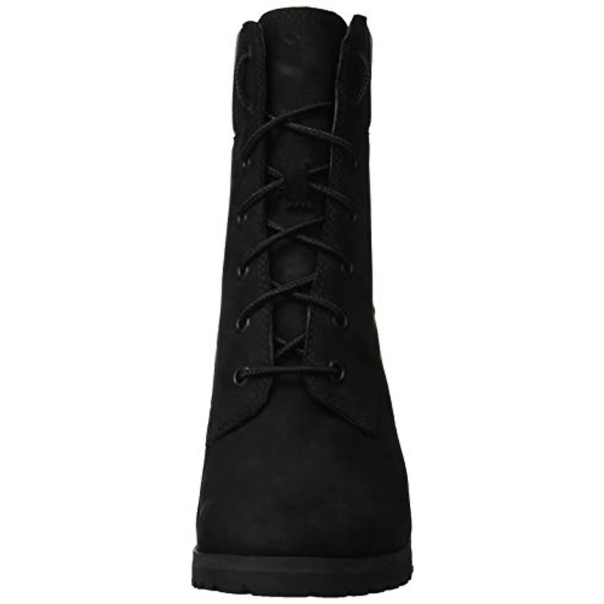 Timberland Women's Allington 6-Inch Lace-Up Boots, Black Nubuck, 8