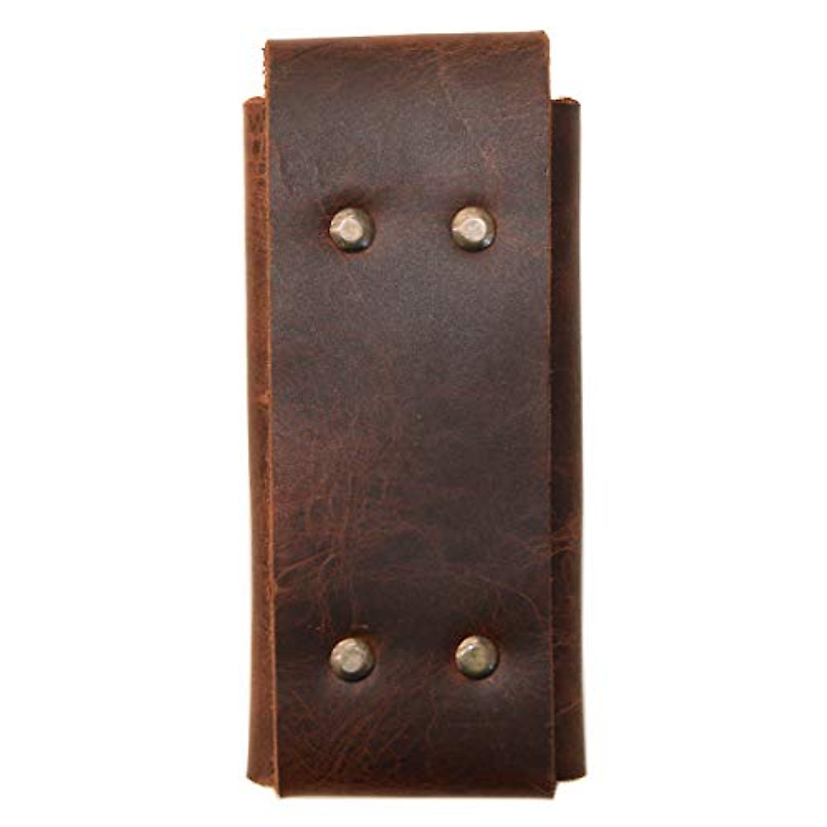 Hide & Drink, Leather Riveted Swiss Knife Case, Holster, Protector, Hiking & Camping Essentials, Handmade :: Bourbon Brown