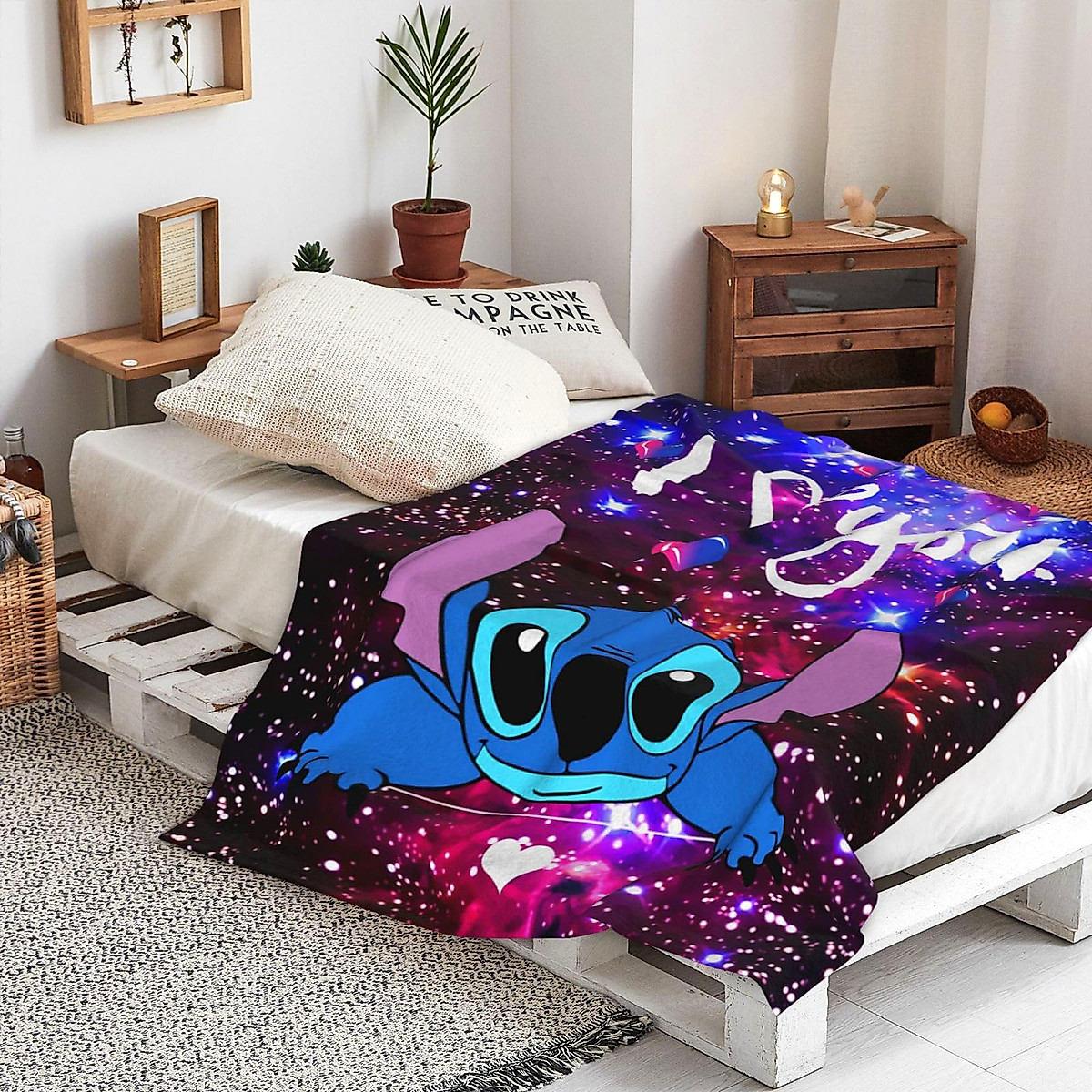 Anime Blanket Cute Cartoon Anime Merch Decor Throw Blankets Ultra Soft Anime Stuff Blankets and Throws Bedding Gifts for Kids Girls Boys Women Adults Birthday Decorations 50"X40"