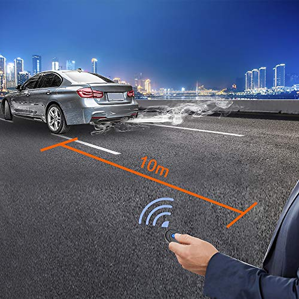 Upgrade Car Immobilizer Security Alarm System Electronic Hidden Lock Circuit Cut Off Anti Hijacking Theft Security Universal