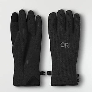 Outdoor Research Men's Flurry Sensor Gloves, Black, L