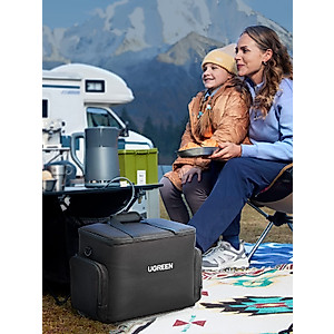 UGREEN Carrying Case Bag for PowerRoam 1200 Portable Power Station Black (Power Station Not Included)