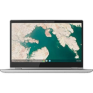 Lenovo Newest C340 15.6'' FHD Touchscreen 2-in-1 Chromebook Laptop, Intel i3 CPU(Up to 3.4GHz), 4GB RAM, 128GB Space(64GB eMMC+64GB MSD), USB-C, Wi-Fi, Bluetooth, Webcam, Chrome OS+JVQ MP Gray
