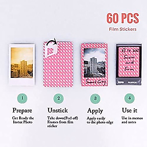 CAIUL Camera Accessories Bundle Compatible with Fujifilm Instax Mini 11, Ice Blue Lemon