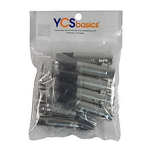 YCS Basics Wire Your Own Solder Type XLR Female Connector, 10 Pack