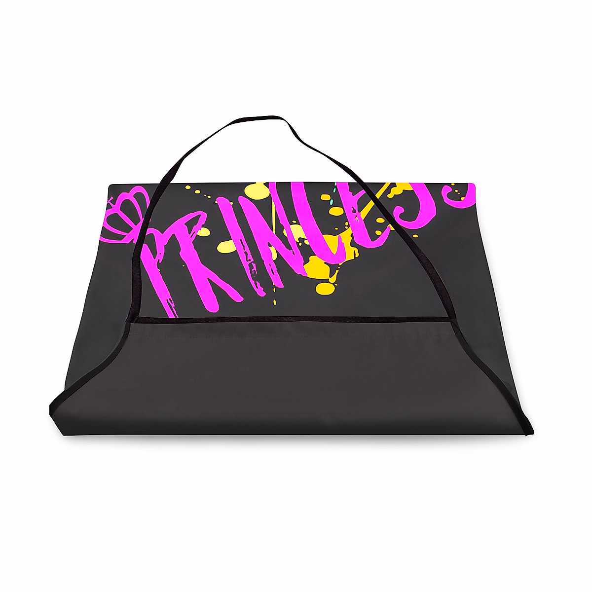 Mweet Slime Apron Funny Colorful Paint Kitchen Apron Adjustable Waist Ties Polyester Bib Apron for Women Girl Baking Cooking BBQ Gardening Party