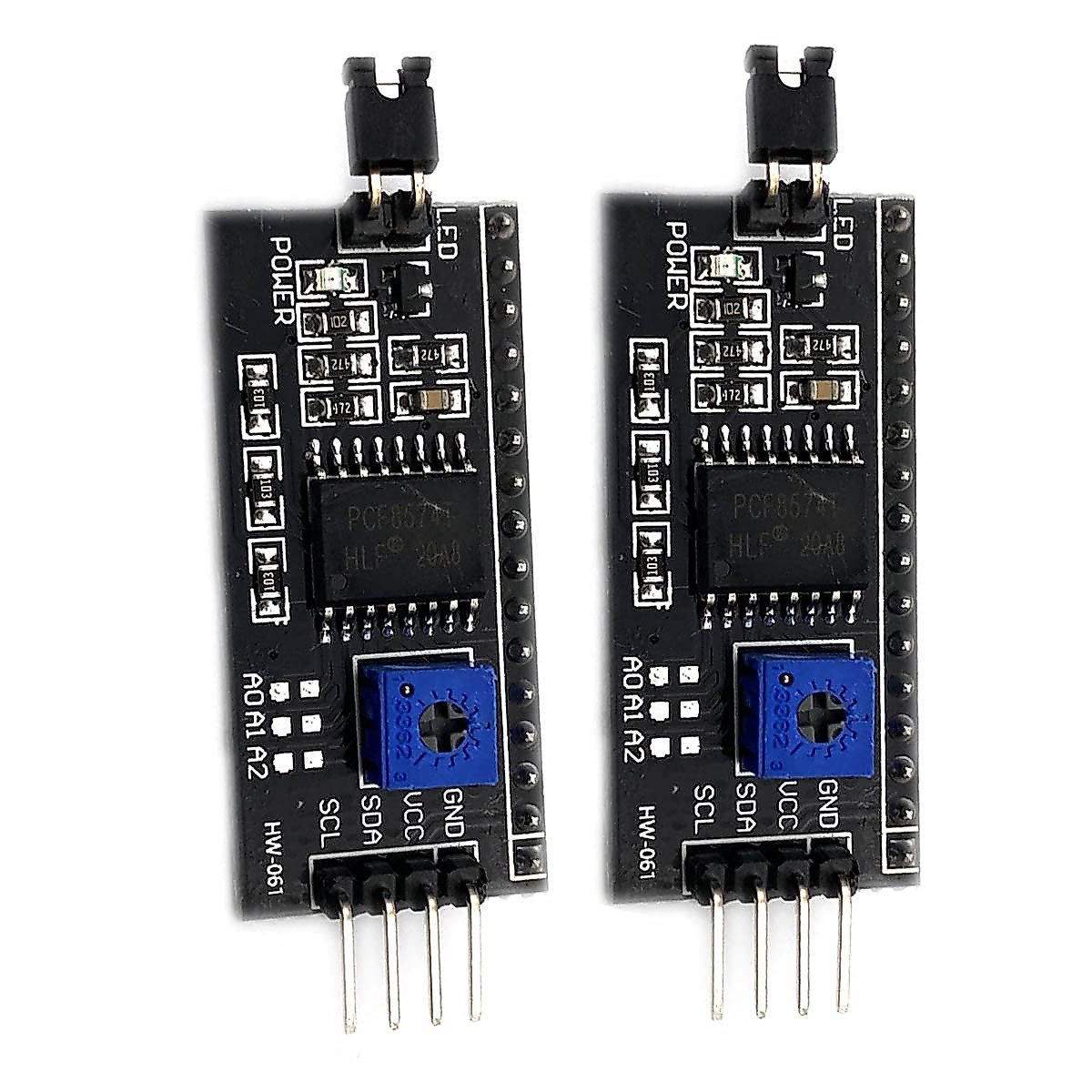 KIRO&SEEU 2pcs 1602 LCD 2004 20x4 i2c LCD Display Adapter IIC//TWI/SPI/I2C Serial Interface Module Shield Compatible with Arduino UNO R3 MEGA2560
