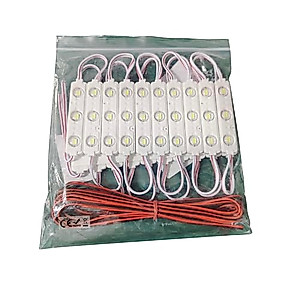 Linkstyle 60 LEDs 12V Van Interior Light Car LED Ceiling Lights Kit, Super Bright Lighting Dome Lamp for Van RV Truck Auto Vehicle Boats Caravans Trailers Lorries Bus Camper (20 Modules, White)