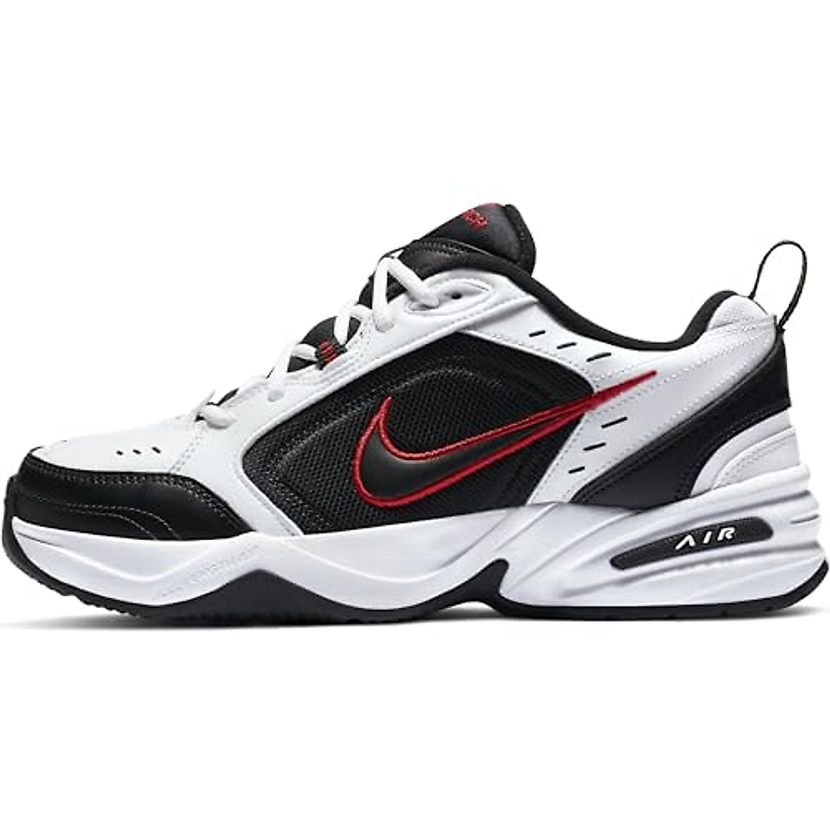 Nike Men's Air Monarch IV Cross Trainer, White/Black, 7.5 X-Wide