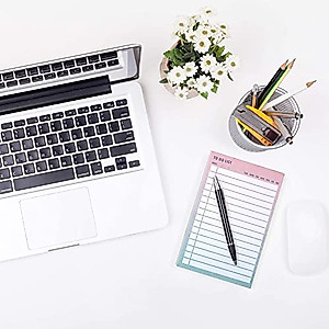 Simple, Short, & Actionable, Magnetic To Do List Notepad & Memo Magnetic Notepad - ADHD Control, Focus Booster, Productivity Measurement, Daily Planner, Reminders, Quick Idea Capture Checklists, Idea Taking (3.5 X 5.5in, Color)