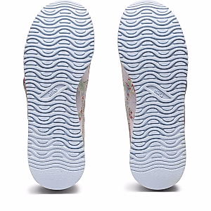 ASICS Women's Tiger Runner Sportstyle Shoes, 8.5, White/Papaya