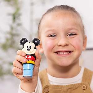 Melissa & Doug Sticker Wow!™ 24-Page Activity Pad and Sticker Stamper, 300 Stickers, Arts and Crafts Fidget Toy Collectible Character – Disney Mickey Mouse