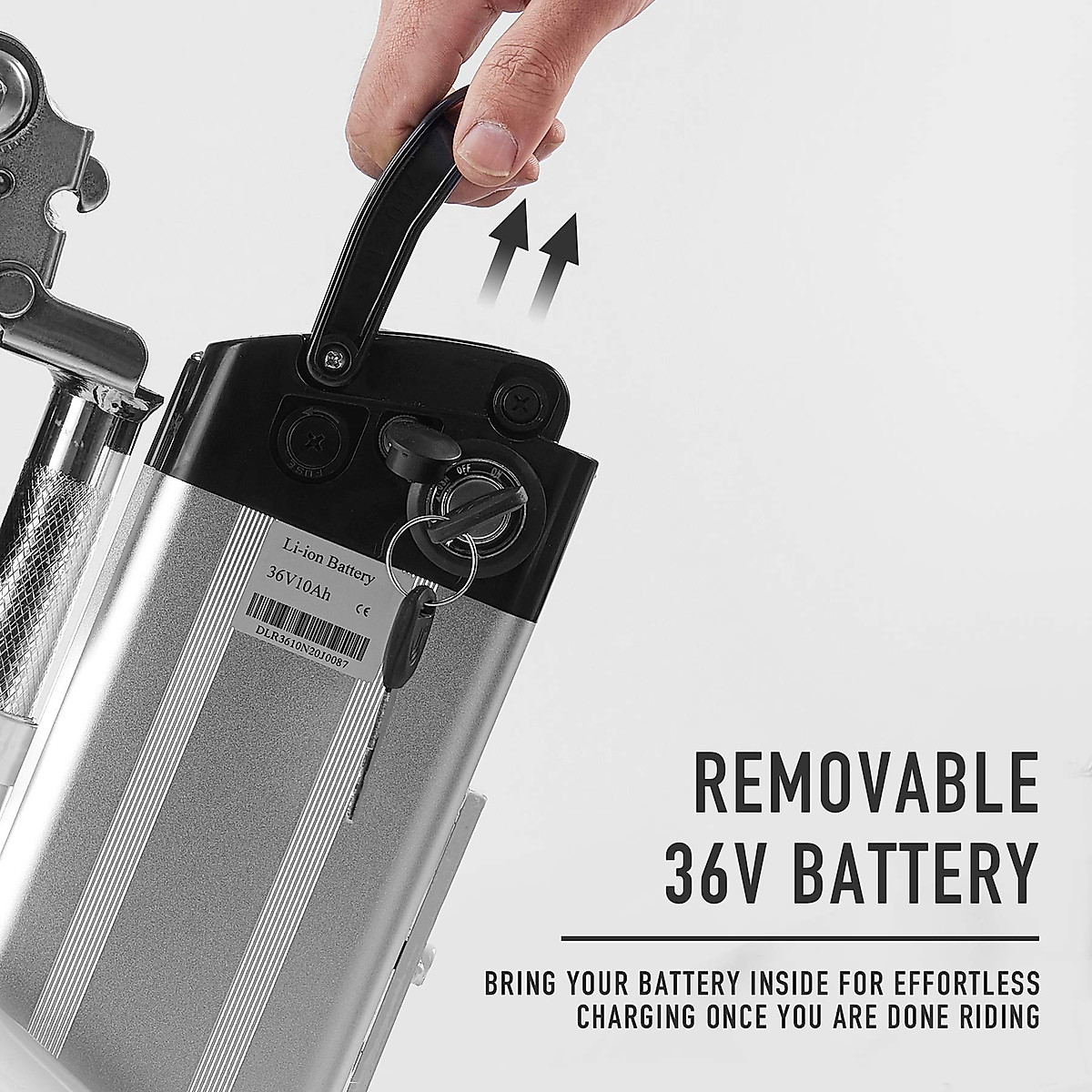 Viribus 24" 26" 3 Wheel Electric Bike for Senior, 250w Adults Electric Tricycle Trike, Three Wheel Ebike E Bicycle with Removable 36V 10Ah Lithium Battery, Motorized Trike with Basket for Women Men