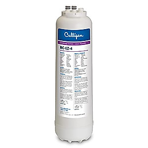 Culligan RC 4 EZ-Change Water Filtration Replacement Cartridge, 500 Gallons, 1 Count (Pack of 1), White