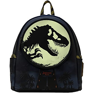 Loungefly 30th Anniversary Dino Moon Glow Double Strap Shoulder Bag