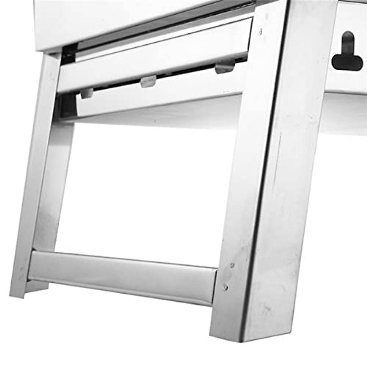 TAMYID Charcoal Grills, Stainless Steel BBQ Grills Home Outdoor Barbecue Portable Thick Folding Wild Charcoal Barbecue Tool Set