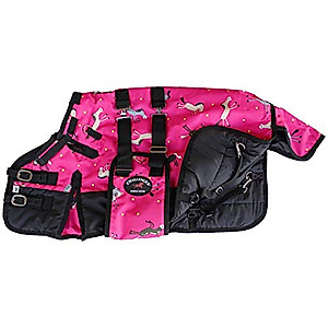 CHALLENGER 44" 1000D Miniature Weanling Pony Foal Horse Winter Blanket Bellyband 51955B