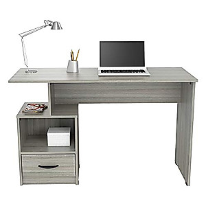 Inval Writing Desk, Smoke Oak