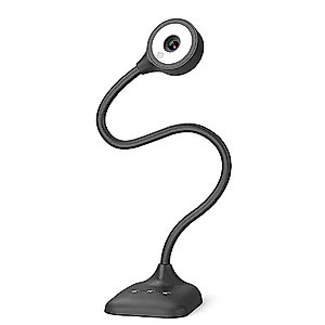 PAKOTOO USB Document Camera for Teachers, Webcam/Doc Camera for Classroom with A3 Format, 3-Level LED Lights, Image Invert, Fold, Dual mic for Mac OS, Windows, Zoom, OBS Work with Distance Learning