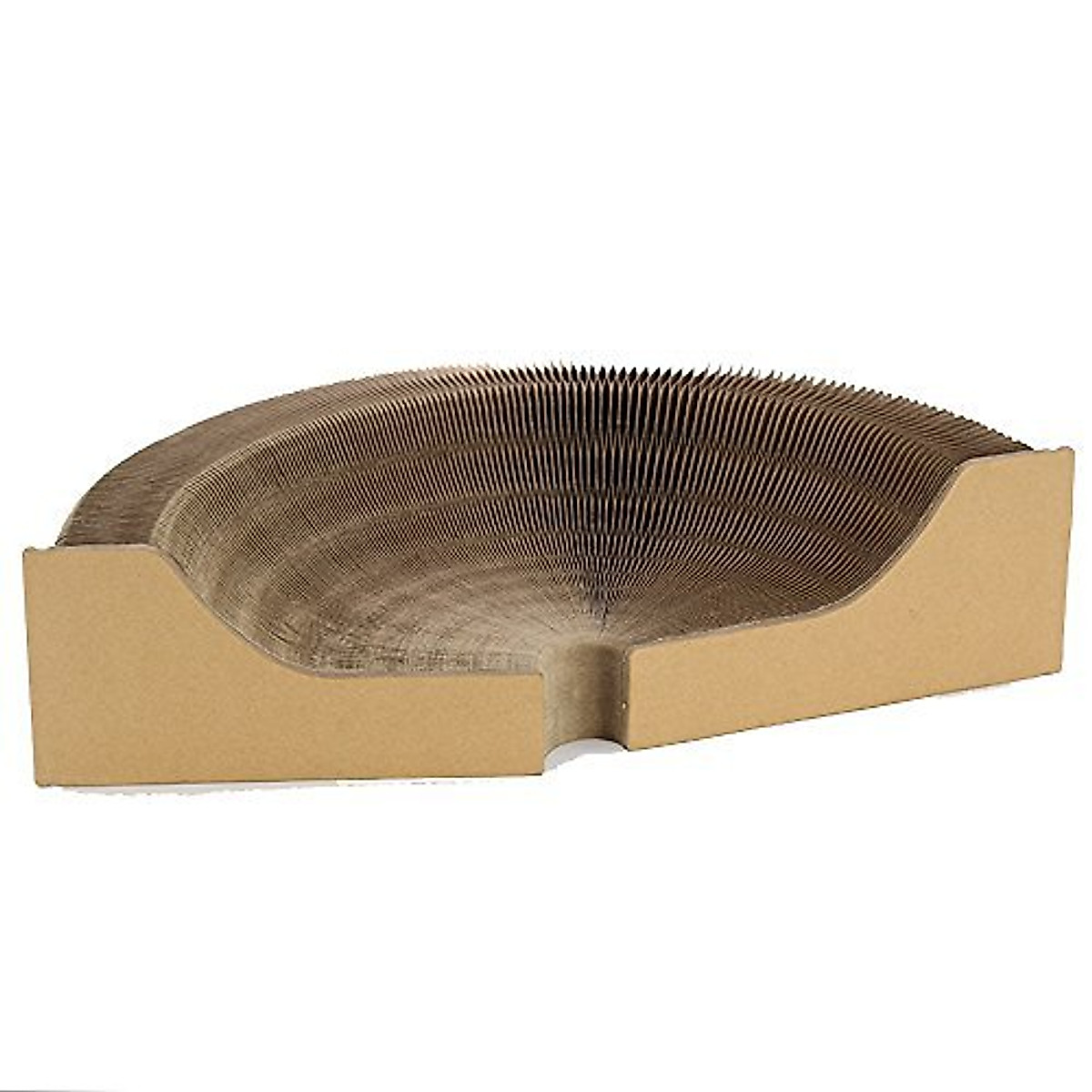 BobbyPet Cat Scratcher Lounge Bed - Collapsible Round Shape for Big cat