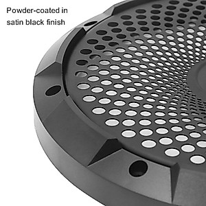 RECOIL 10-Inch High Excursion Black Steel Mesh Subwoofer Grille