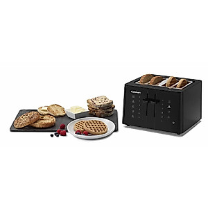 Cuisinart 4-Slice Touchscreen Toaster, Black, CPT-T40P1