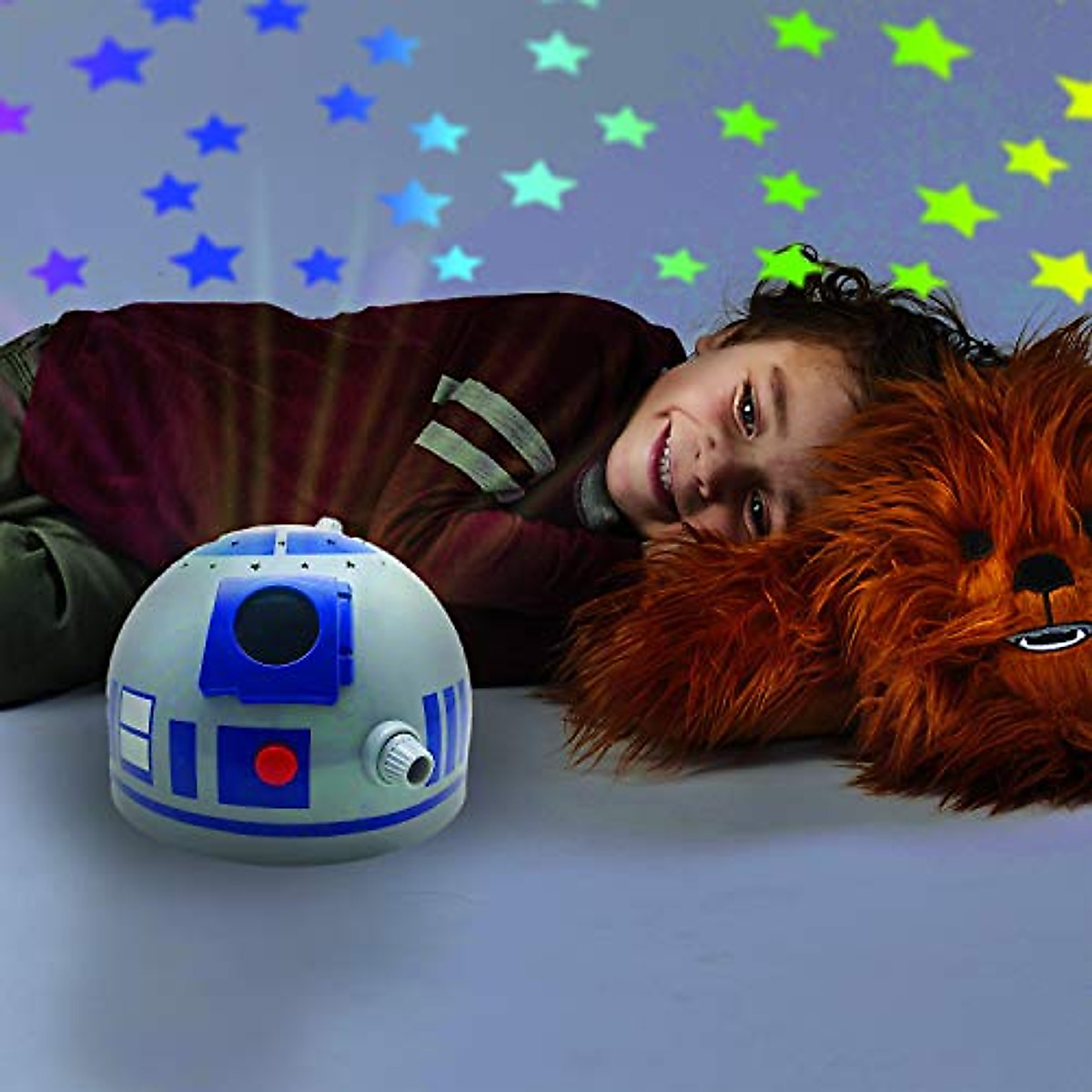 Pillow Pets Star Wars R2-D2 Sleeptime Lite 11", Disney Nightlight Blue