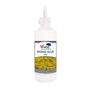 War World Scenics Static Grass Basing Glue 500ml for Model Railway Dioramas & Wargaming Terrain
