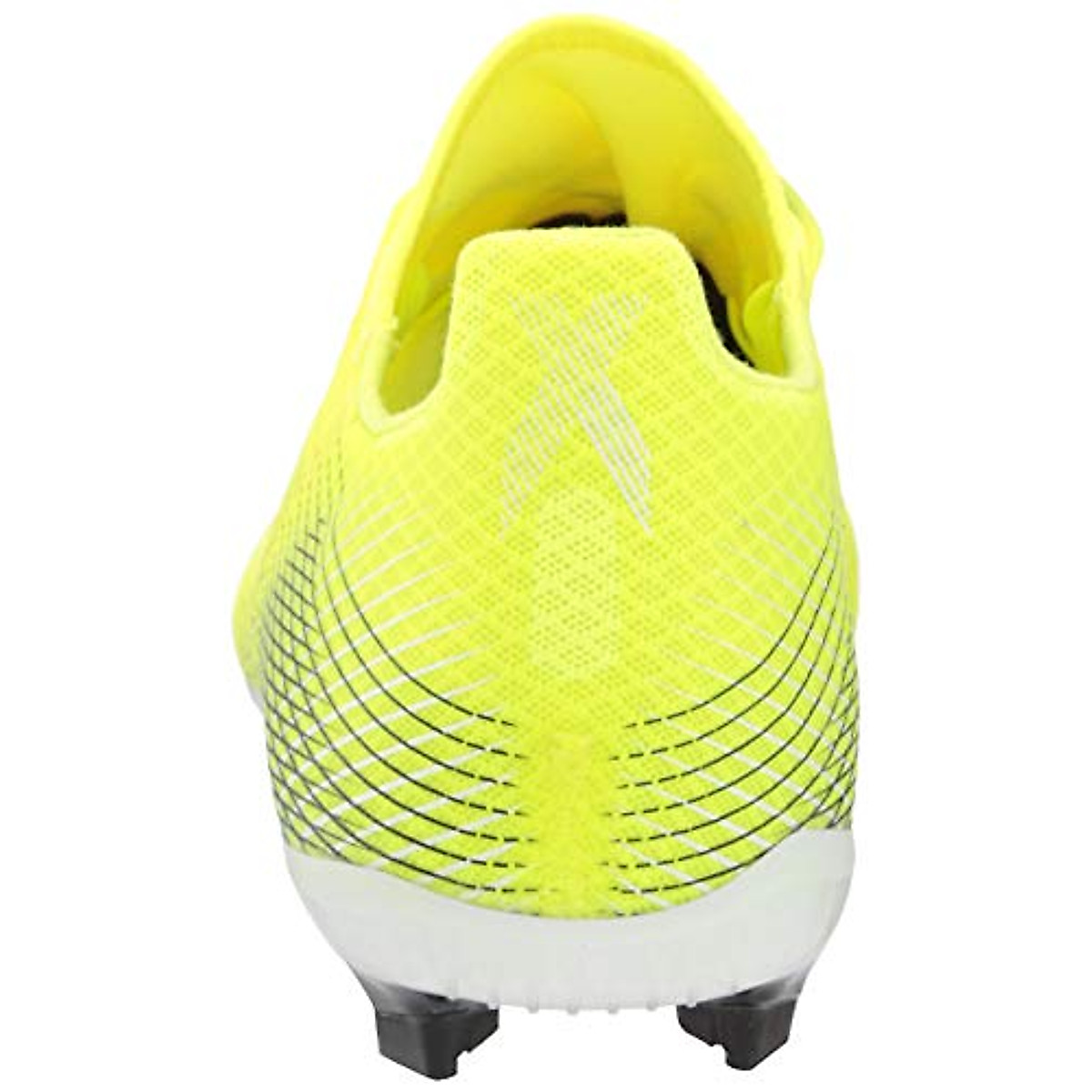 adidas Men's X GHOSTED.2 Soccer Shoe, Solar Yellow/White/Team Royal Blue, 11.5