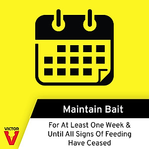 Victor M909 Fast-Kill Mouse & Rat Poison Rodenticide Bait Blocks Killer - Kills Roof Rats, Anticoagulant Resistant Norway Rats, and House Mice - 9 lb