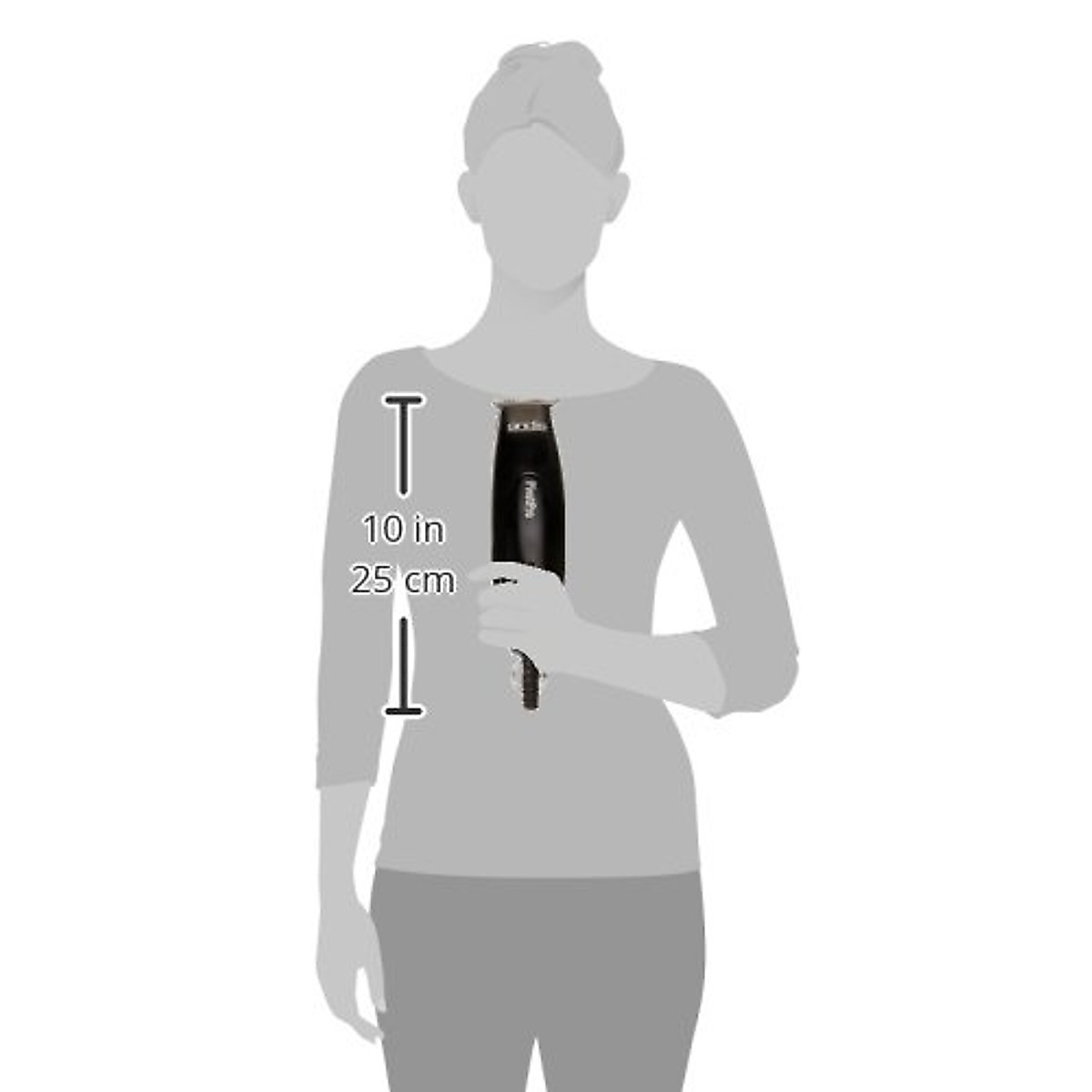 Andis 23475 Professional PivotPro Beard & Hair Trimmer with Carbon Steel T-Blade – Black, Pack of 1