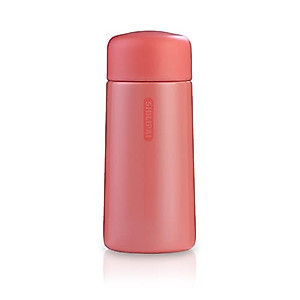 Stainless Steel Thermos 150ml/5oz Mini Insulated Water Bottle Teens Students Adults Winter Warm Keeping Vacuum Flasks vacuum flasks & thermoses metal green pink red sky blue white