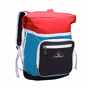 RAMHORN Laptop School Backpack 26L Waterproof Business Travel Bag Men Women College BackPack for Hiking Camping Red