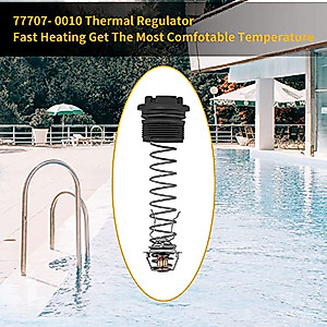 SHIJIAJIA 77707-0010 Thermal Regulator Kit Replace for Pentair MasterTemp Pool and Spa Heaters Compatible with Pentair Master Temp Parts and Sta Rite Low Nox Parts