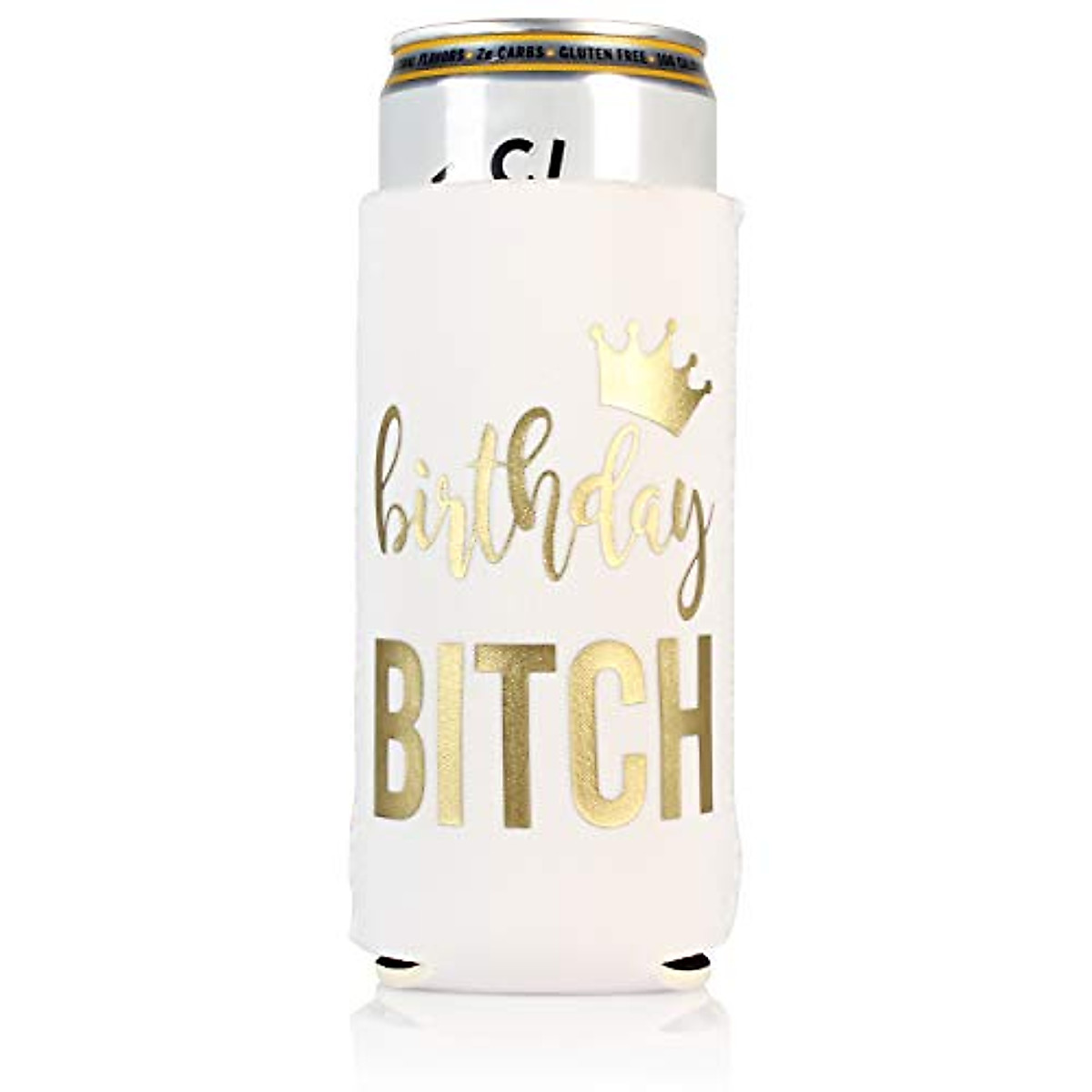 Bachelorette Slim Can Coolers (Birthday Bitch, 1)