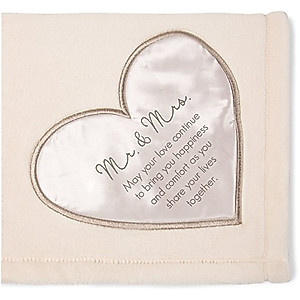 The Comfort Blanket 19527 Soft Blanket Mr & Mrs Thick Warm Royal Plush Throw Blanket