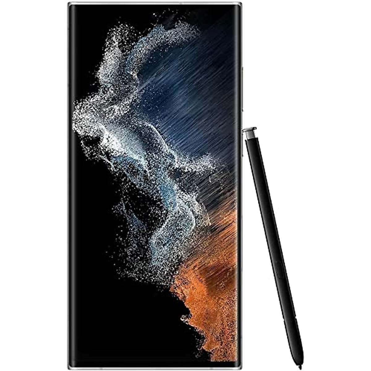 SAMSUNG Galaxy S22 Ultra S9080 5G 256GB 12GB RAM Factory Unlocked (GSM Only | No CDMA - not Compatible with Verizon/Sprint) - Phantom White