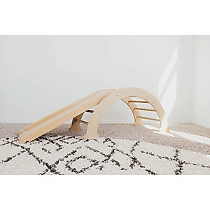 JOEY CO. Montessori Climbing Arch, Montessori Style Indoor Play Gym for Children, CPSIA Tested Waldorf Arch for Kids