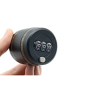 GOSONO Plastic Bottle Password Wine Lock Combination Stopper Vacuum Plug Device Preservation For Furniture Lock Hardware champagne keep fresh bottle Plug