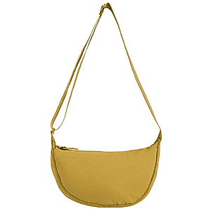 Crossbody Bag Hobo Sling Crescent Bag Women Men Trendy Small Shoulder Bag Purse Dumpling Bag Casual Handbag Adjustable Strap