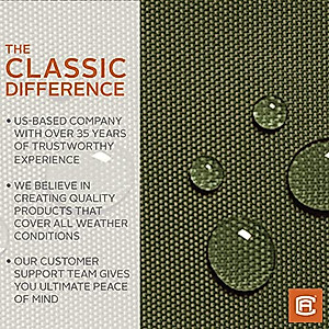 Classic Accessories QuadGear ATV Storage Cover, Fits ATVs 84"L x 48"W x 50"H, X-Large, Olive Drab